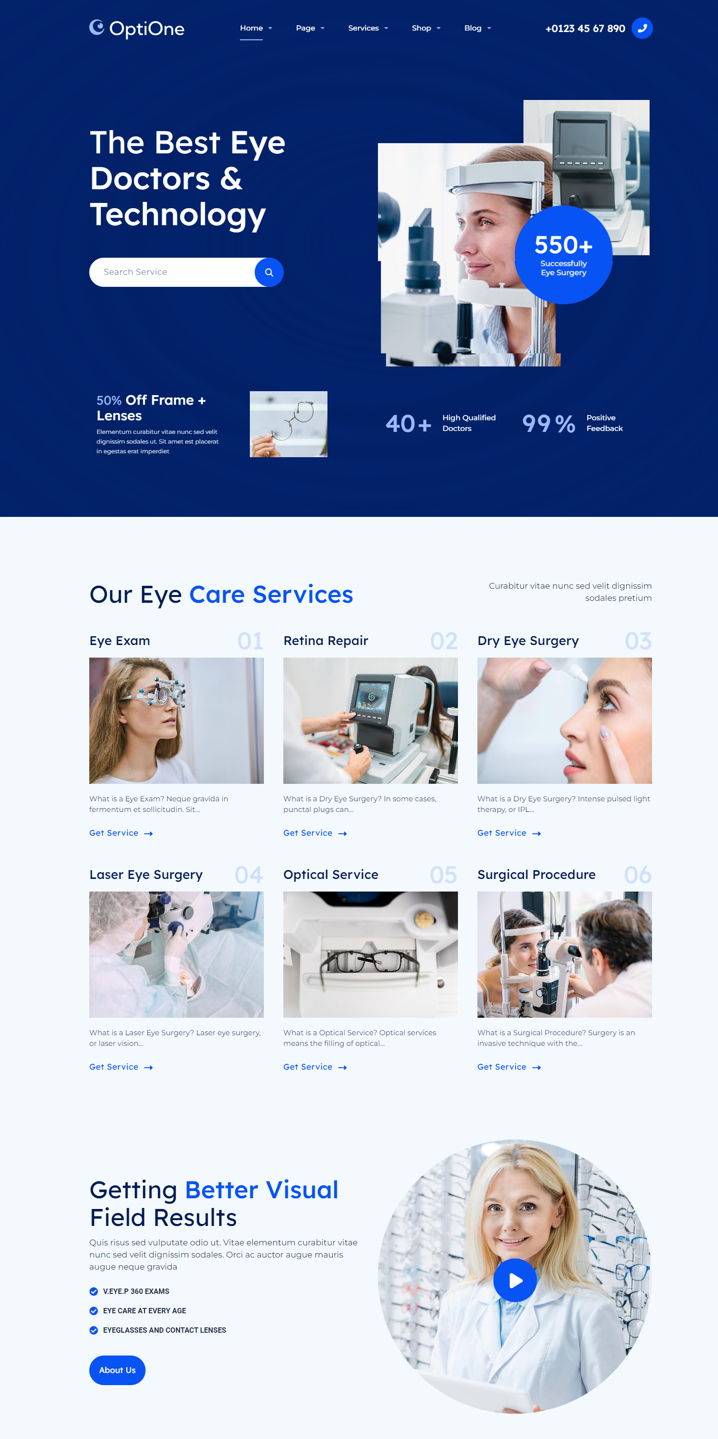 5 Best Optometrist and Eye Care WordPress Themes (2025)