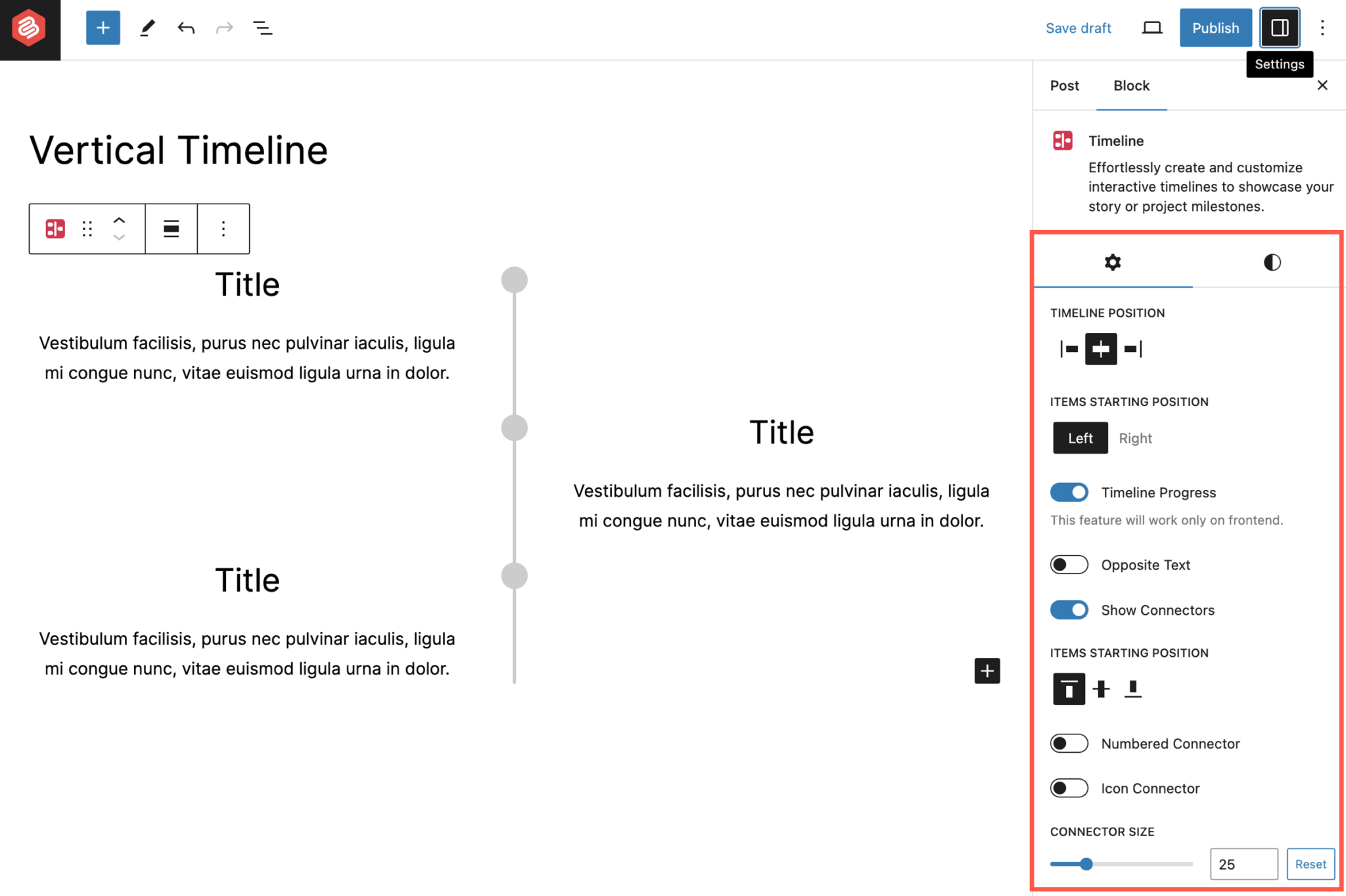 How to Create a Timeline in WordPress (Horizontal and Vertical)