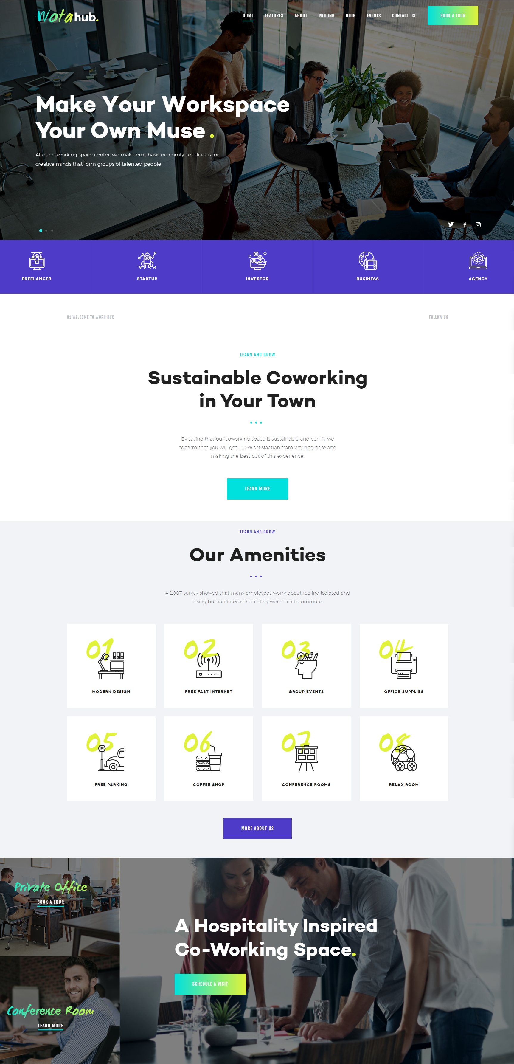 9 Best Coworking Space WordPress Themes (2025)