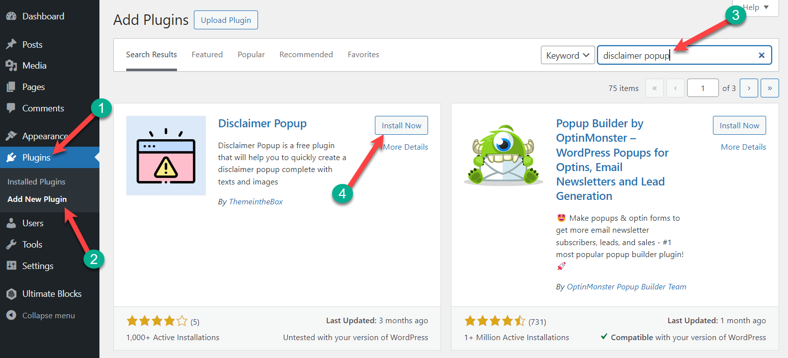 How to Automatically Add a Disclaimer in WordPress (In Seconds)