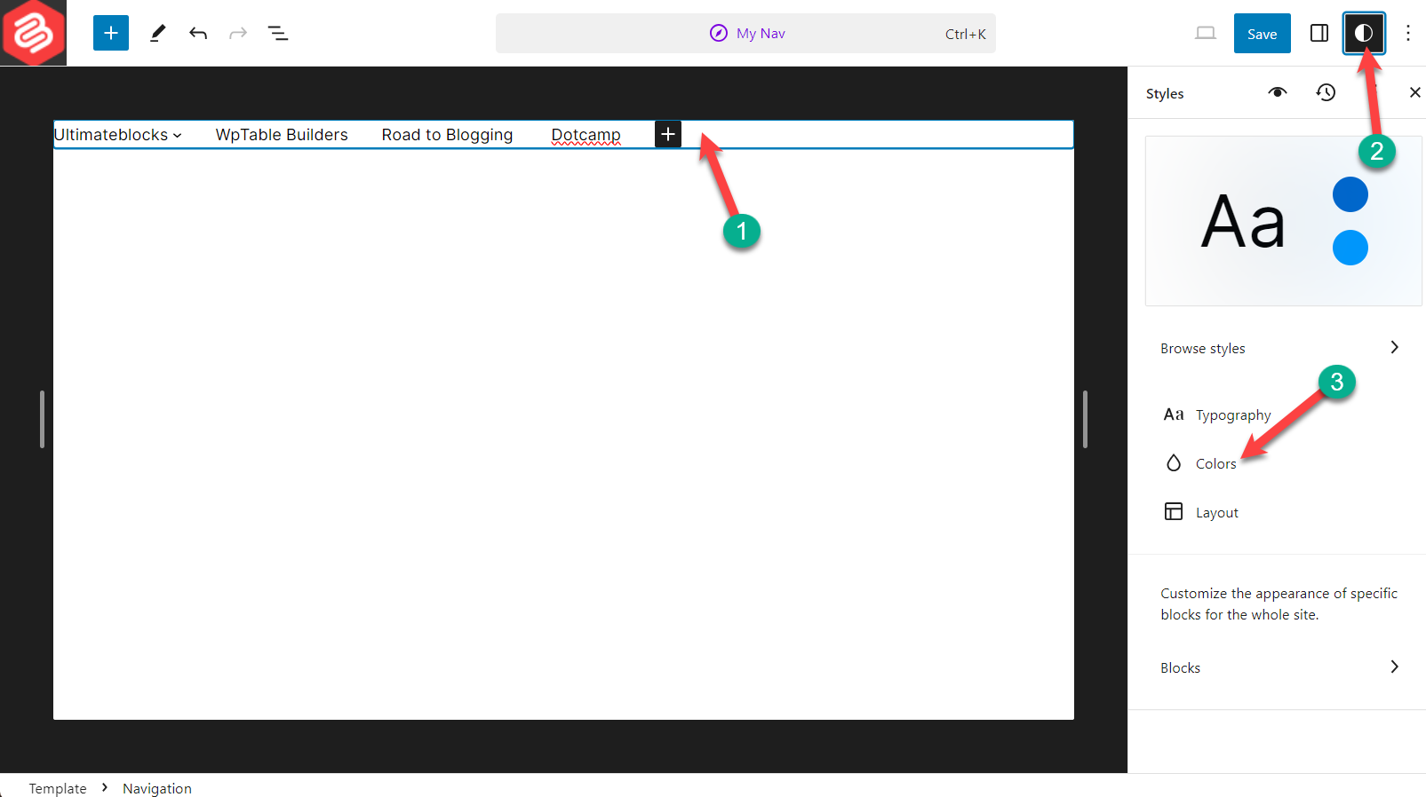 How to Change Menu Color in WordPress (With Block Editor) - Ultimate Blocks