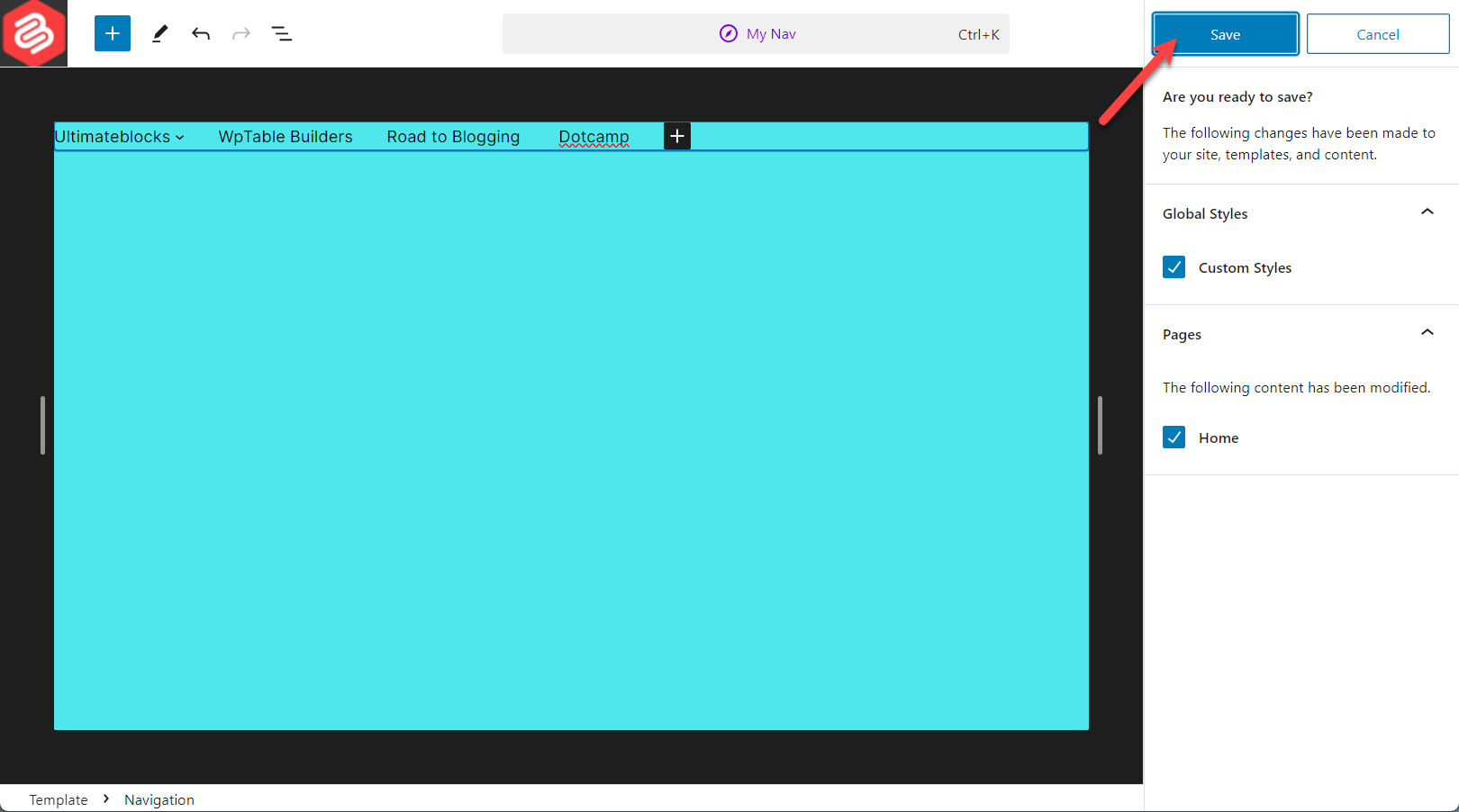 How to Change Menu Color in WordPress (With Block Editor) - Ultimate Blocks