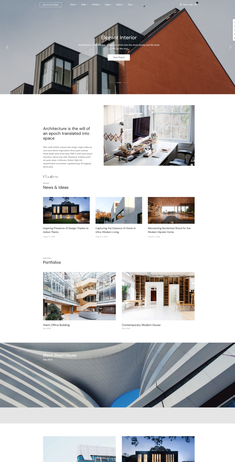 10 Best Interior Design WordPress Themes (2025)
