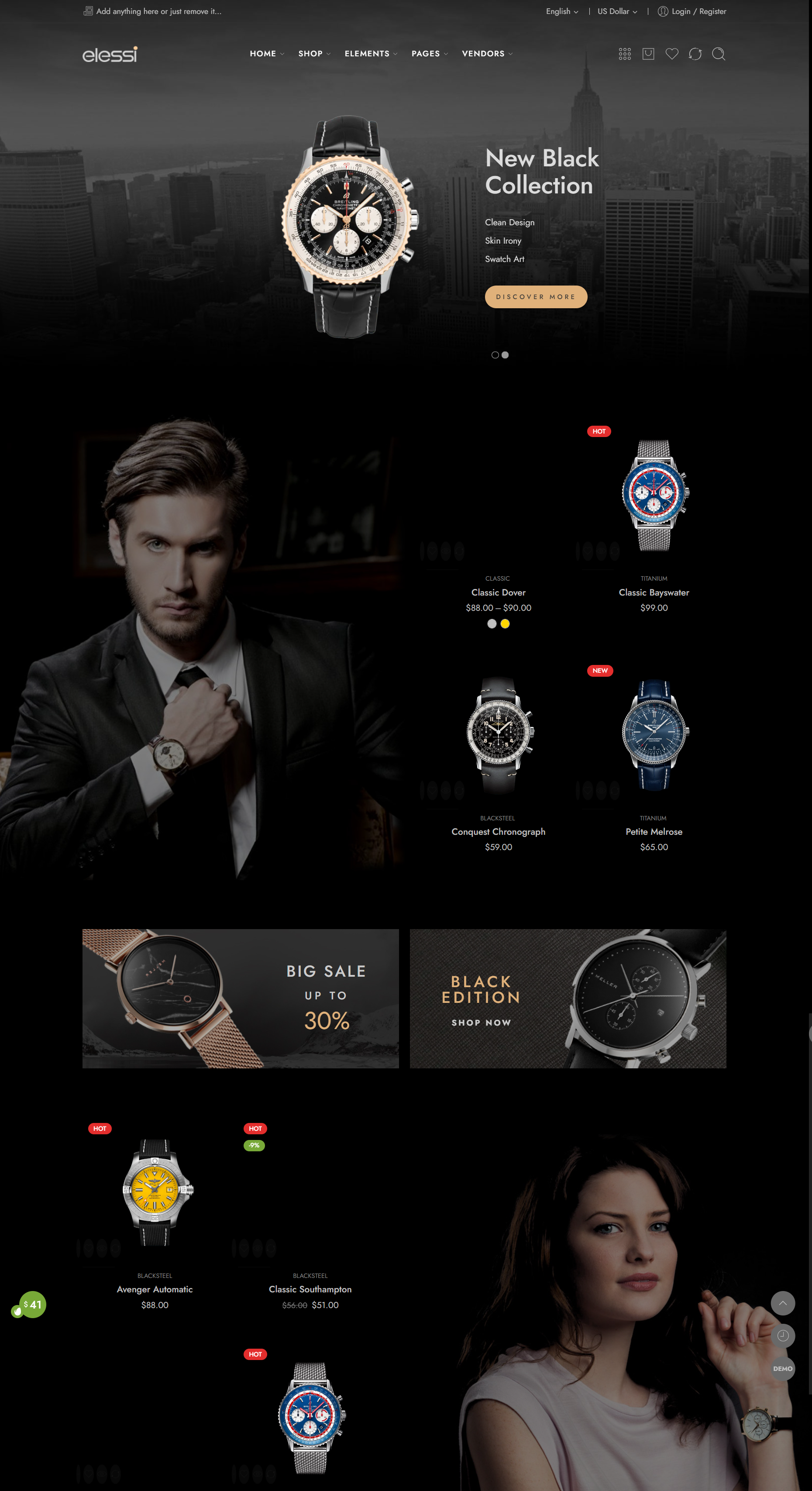 4 Best Watch Store WordPress Themes (2025)