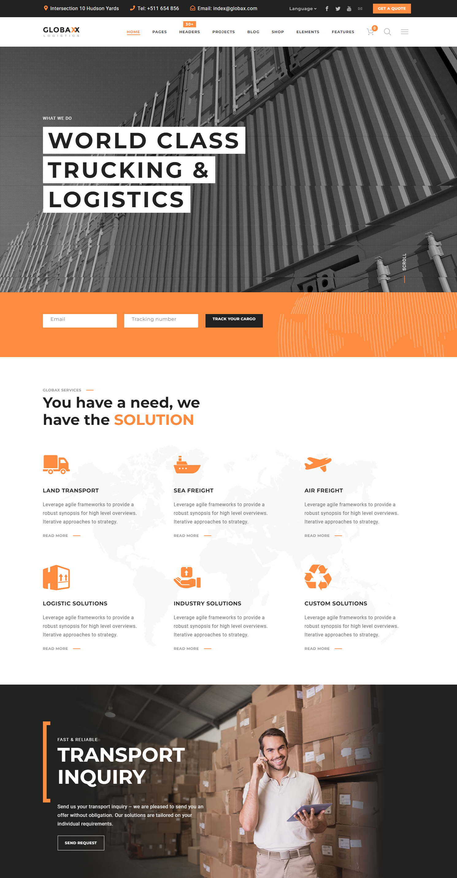 10 Best Transportation and Logistics WordPress Themes (2025)