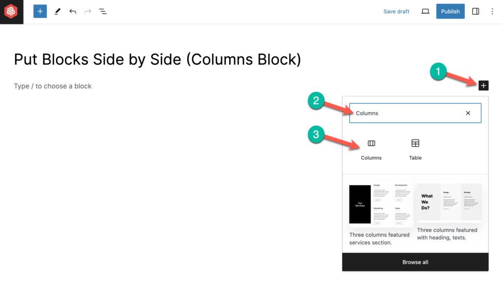 How to Put Blocks Side by Side in WordPress (2 Easy Ways)