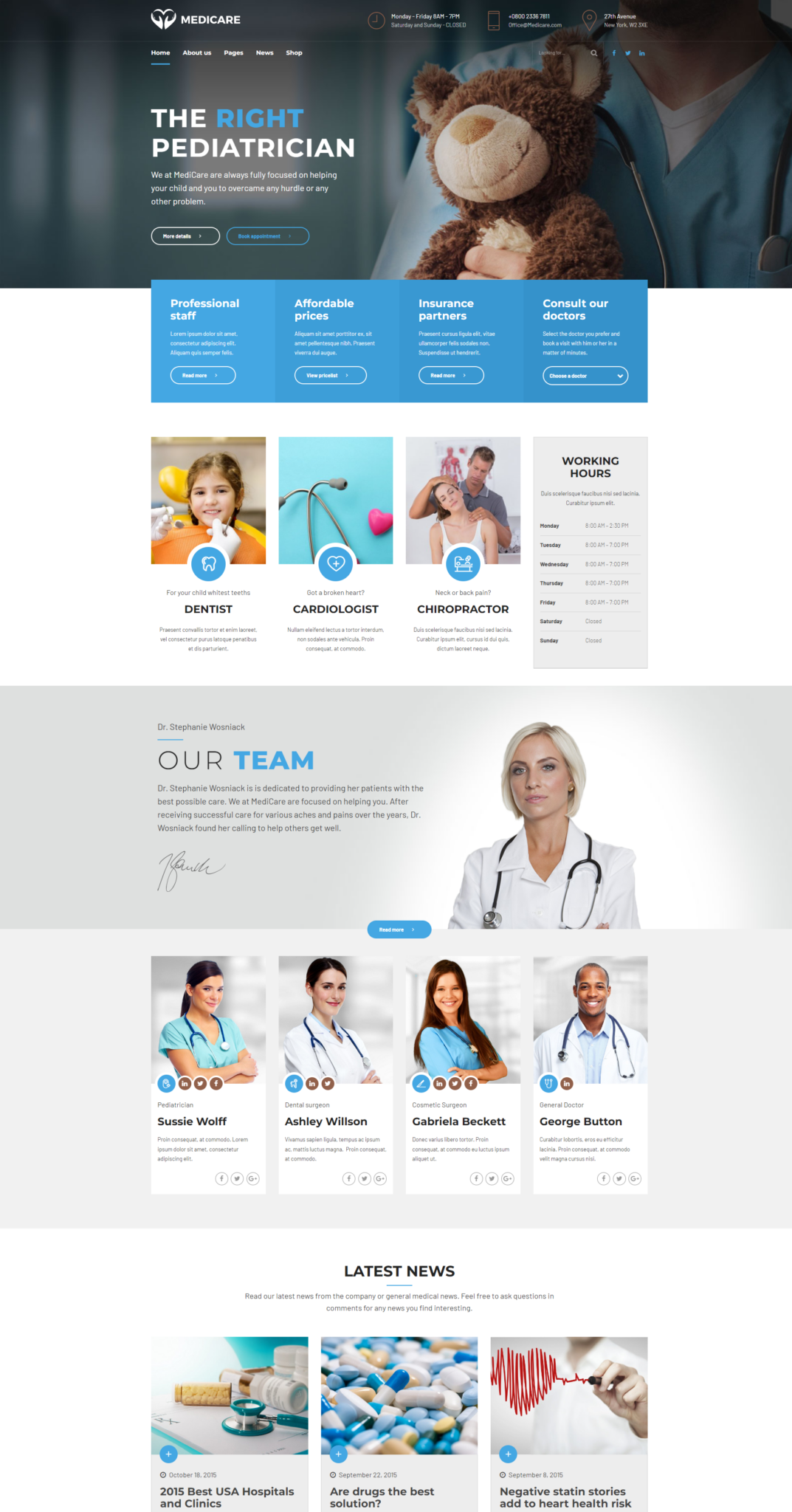 8 Best Pediatrician and Pediatric WordPress Themes (2026)