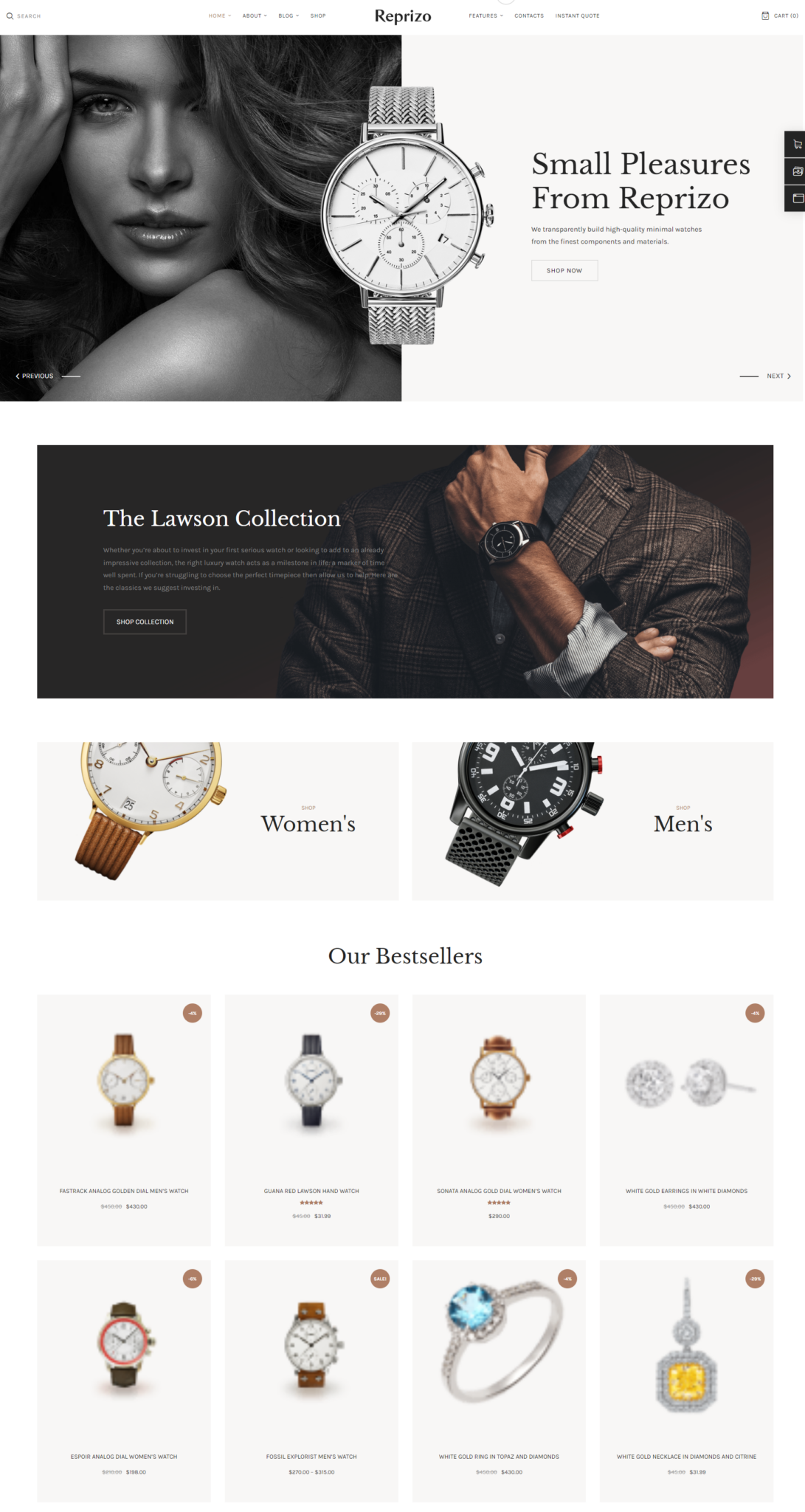 4 Best Watch Store WordPress Themes (2025)