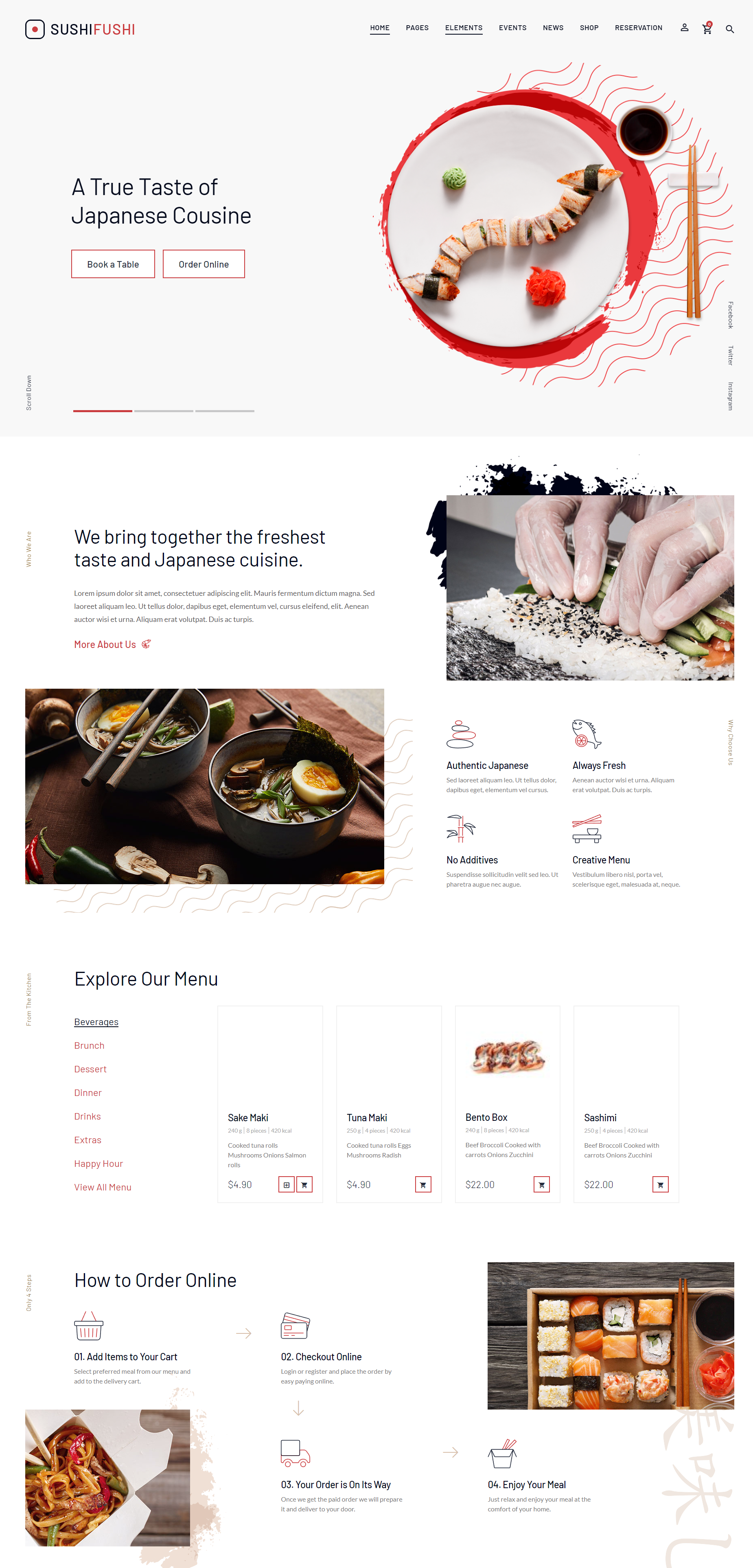 5 Best Sushi Restaurant WordPress Themes (2026)