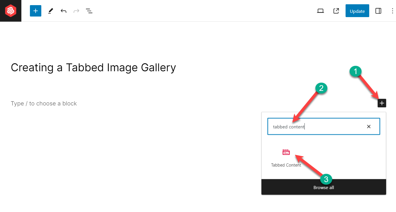 How to Create a Tabbed Image Gallery in WordPress