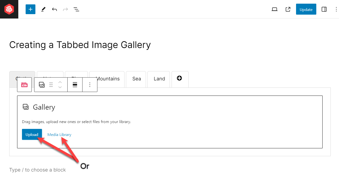 How to Create a Tabbed Image Gallery in WordPress