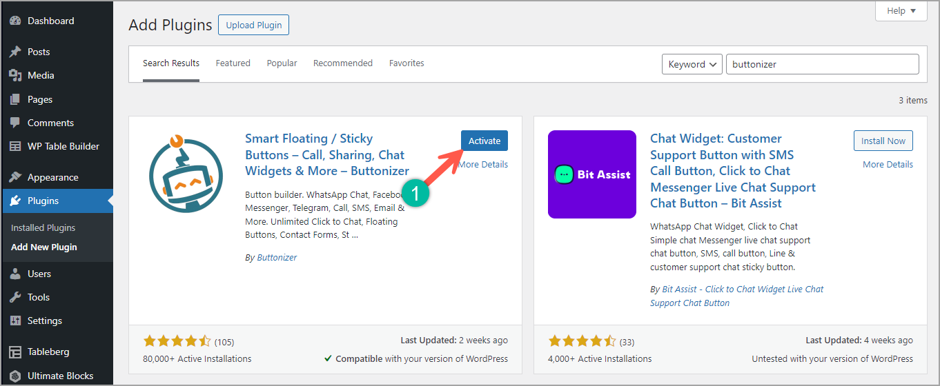 How To Create A Floating Sticky Button in WordPress - Ultimate Blocks