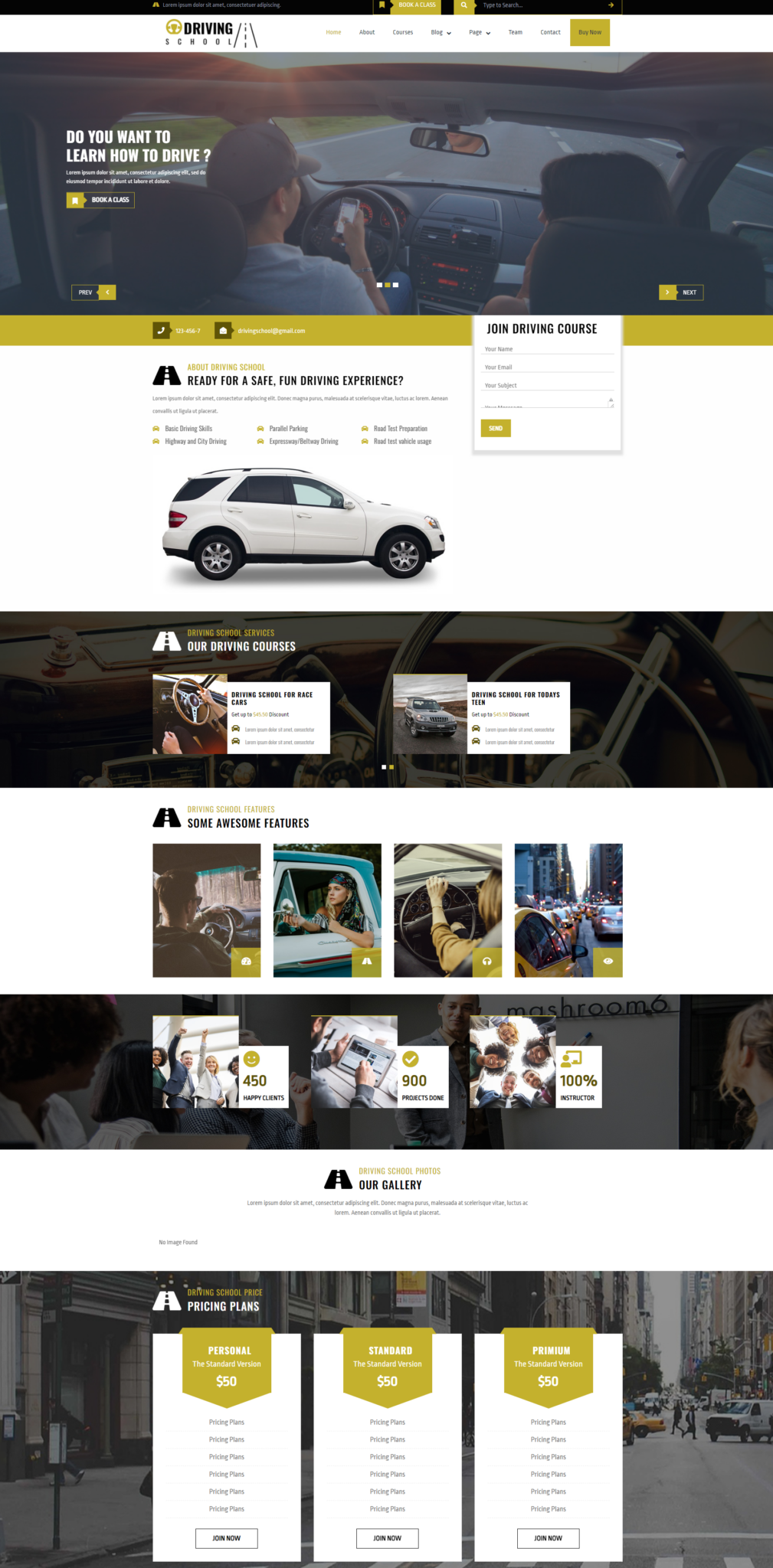 7 Best Driving School WordPress Themes (2025)