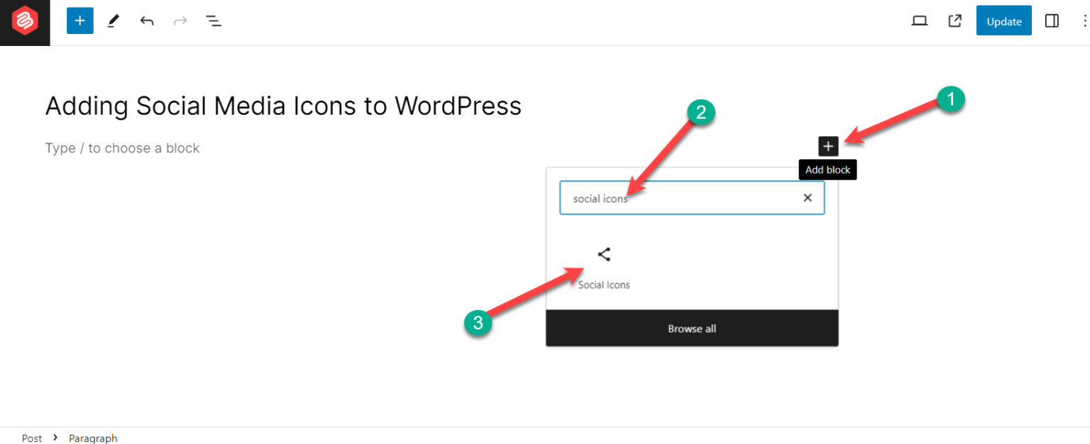 How to Add Social Media Icons to WordPress
