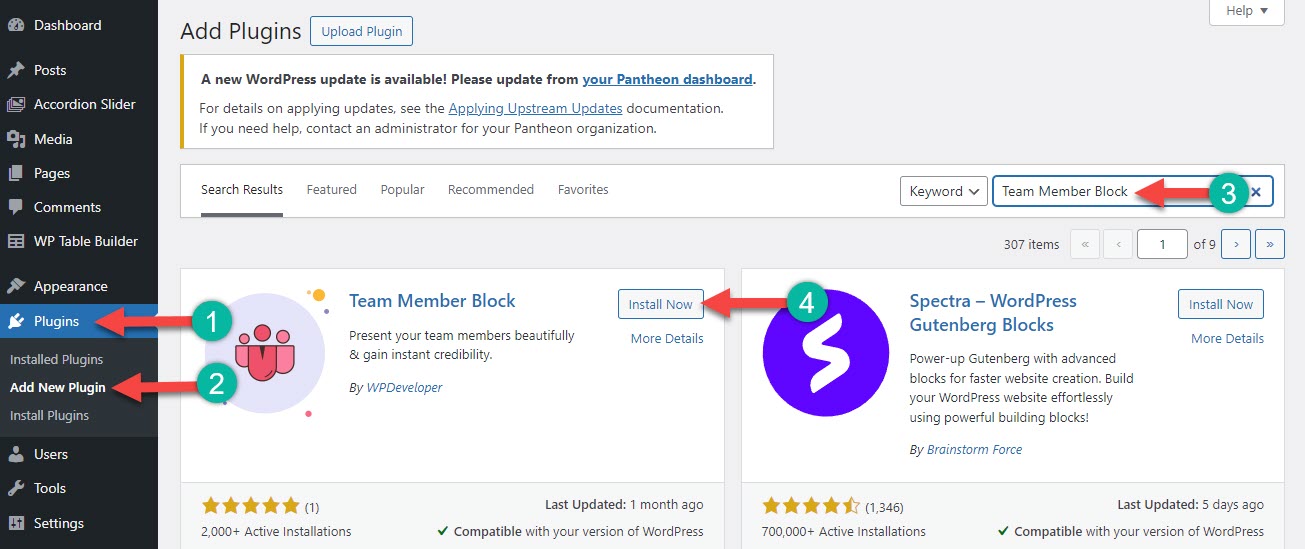 How to Add a Team Member Section in WordPress (3 Easy Steps) - Ultimate Blocks