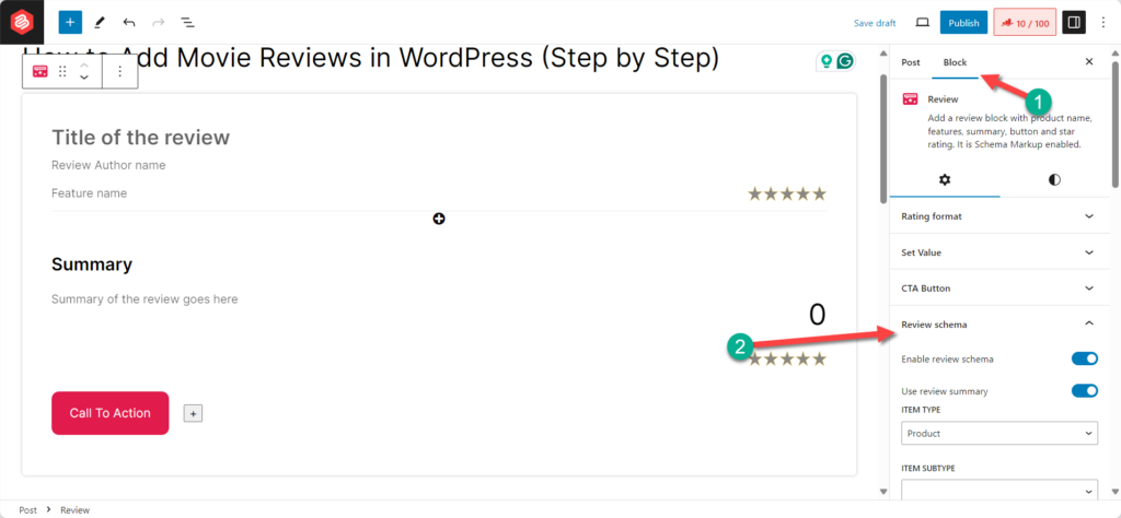 How to Add Movie Reviews in WordPress (Step by Step) - Ultimate Blocks