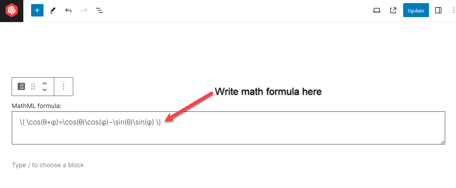 How To Write Math Equations In Wordpress Easily