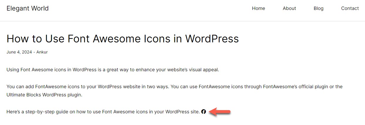 How to Use Font Awesome Icons in WordPress (2 Easy Ways)