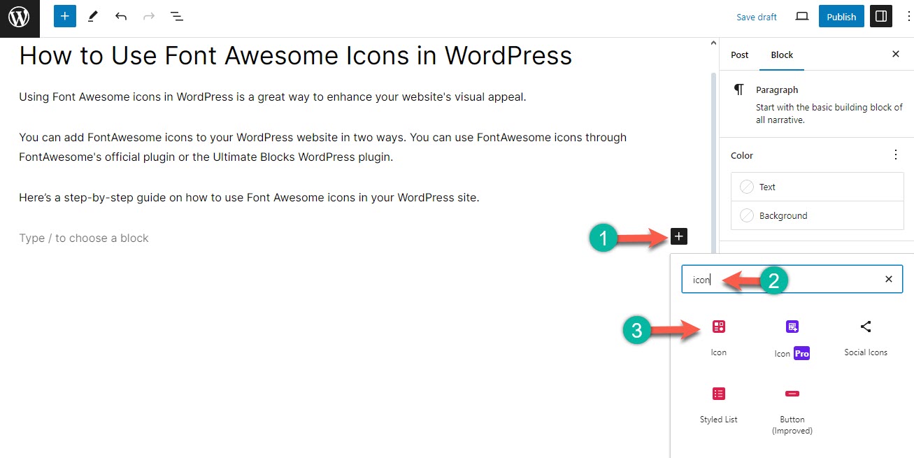 How to Use Font Awesome Icons in WordPress (2 Easy Ways)