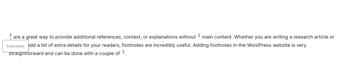 How to Add Footnotes in WordPress (Two Easy Methods)