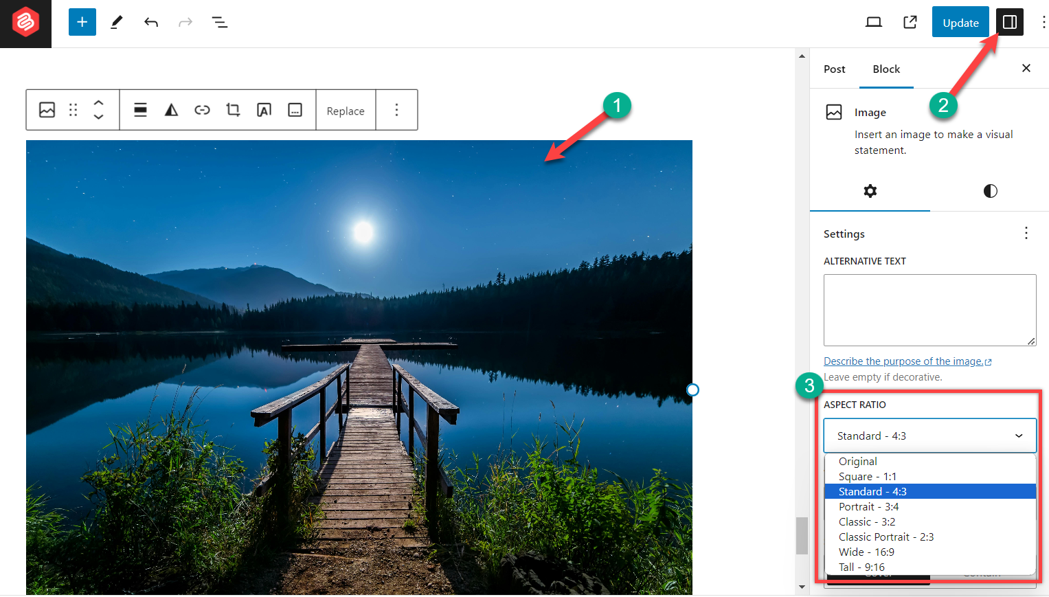 How To Resize Blocks In Wordpress Height And Width