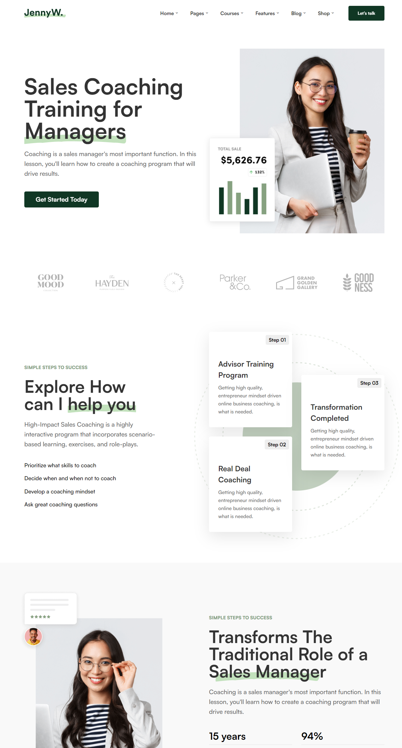 9 Best Coaching WordPress Themes - Ultimate Blocks