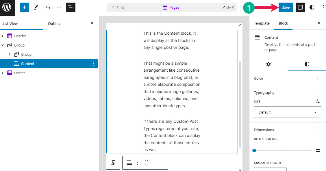 How to Use the Content Block in WordPress in 3 Steps