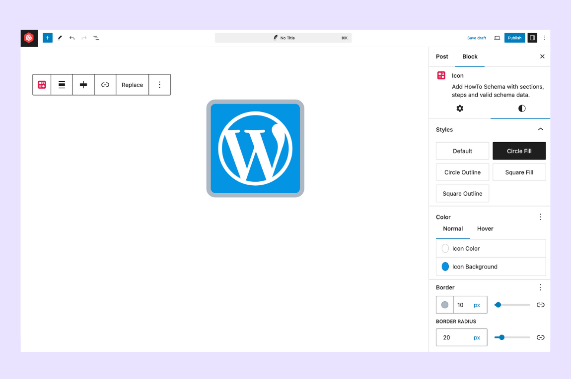 Icon Block for WordPress - Ultimate Blocks