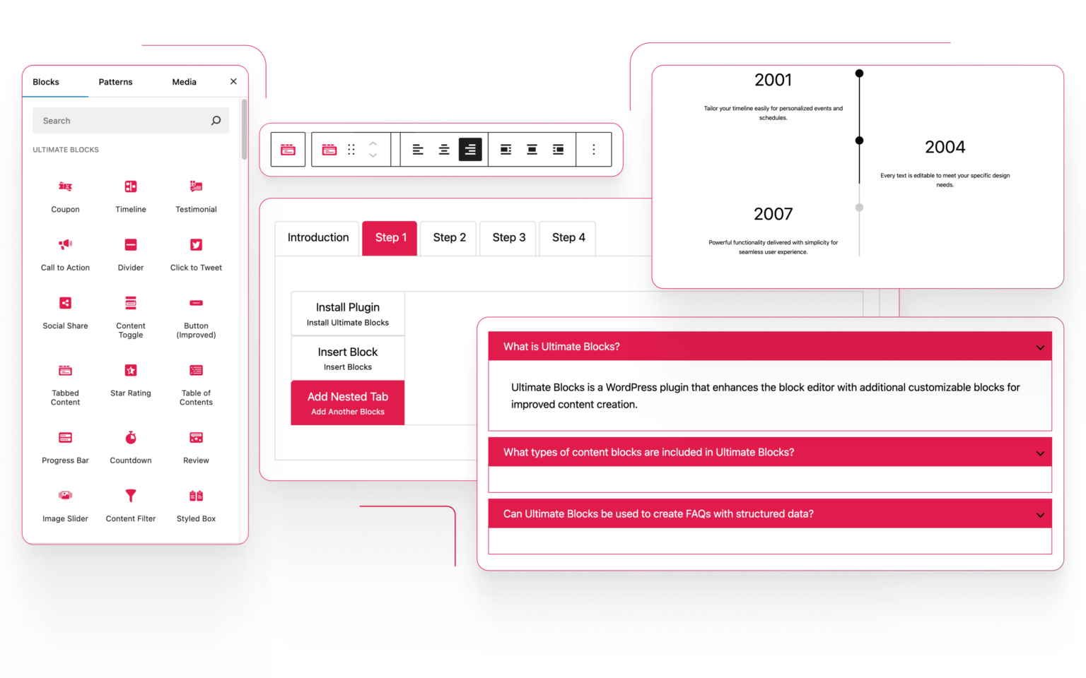 Ultimate Blocks: The Best WordPress Gutenberg Blocks Plugin (25+ Blocks)