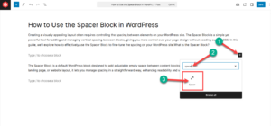 How to Use the Spacer Block in WordPress - Ultimate Blocks