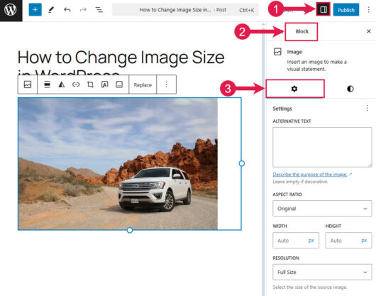 How to Change Image Size in WordPress Without Any Plugin Easily
